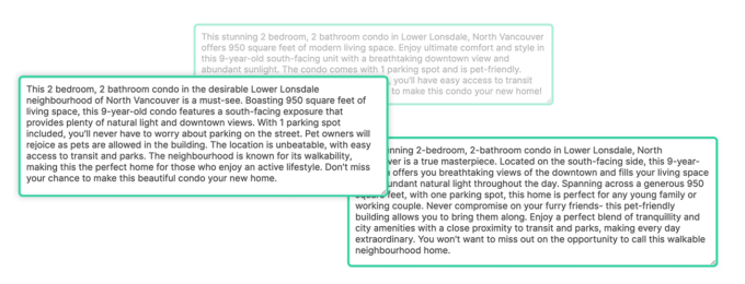 AI Listing Description Generator - The Dojo